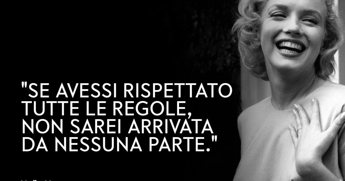 Le frasi Marilyn Monroe più belle di sempre Le frasi Marilyn Monroe più belle di sempre