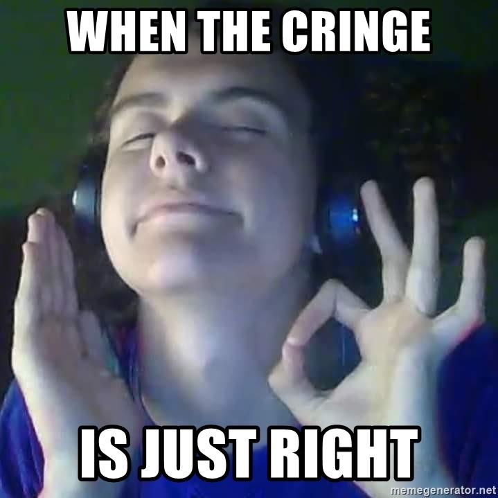 Il significato e la definizione della parola inglese cringe