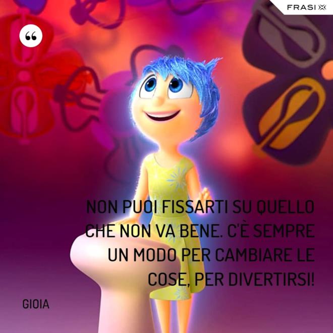 Le frasi più belle e indimenticabili del cartone animato Inside Out